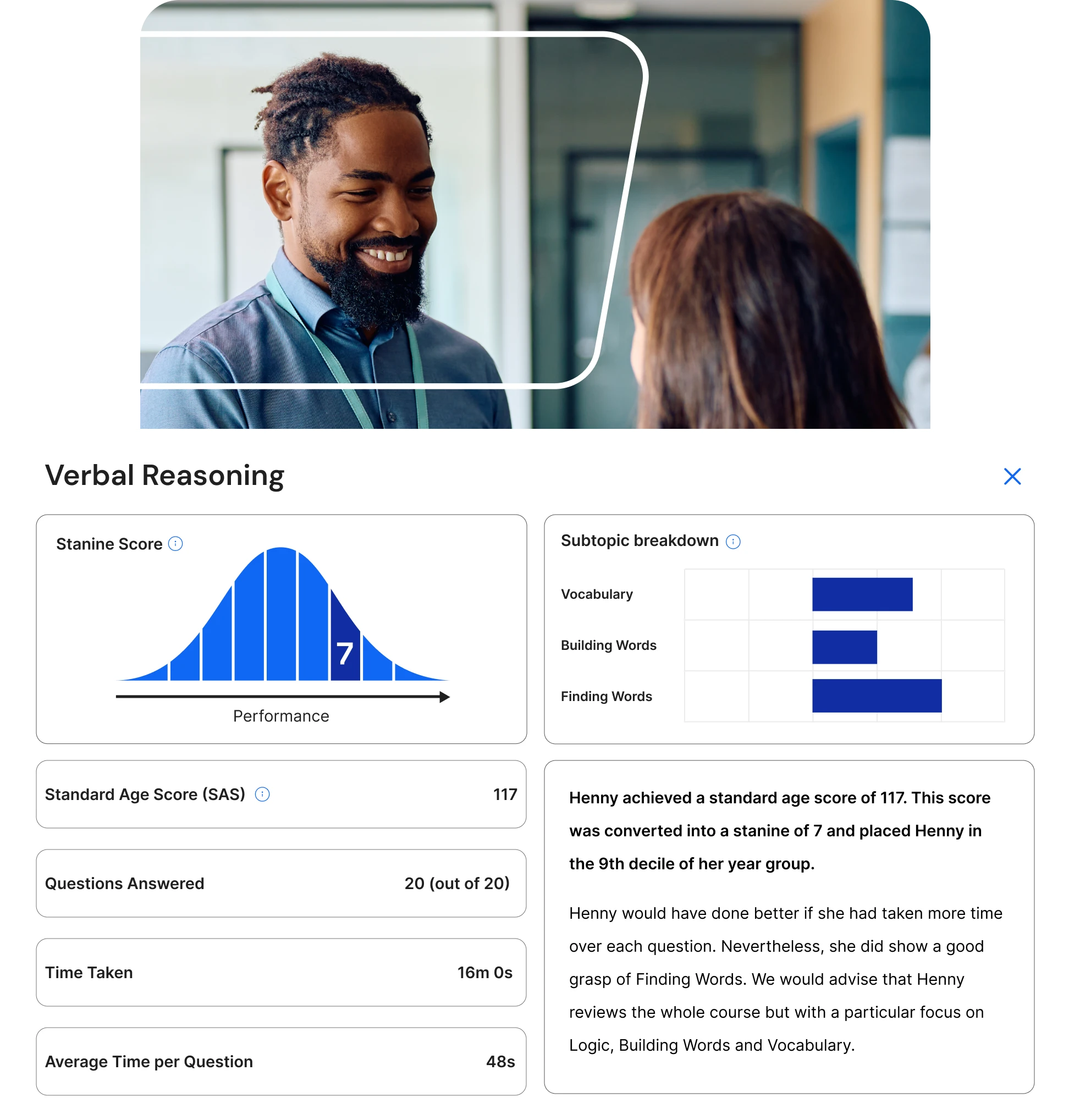 Quest Admissions Entry Assessments